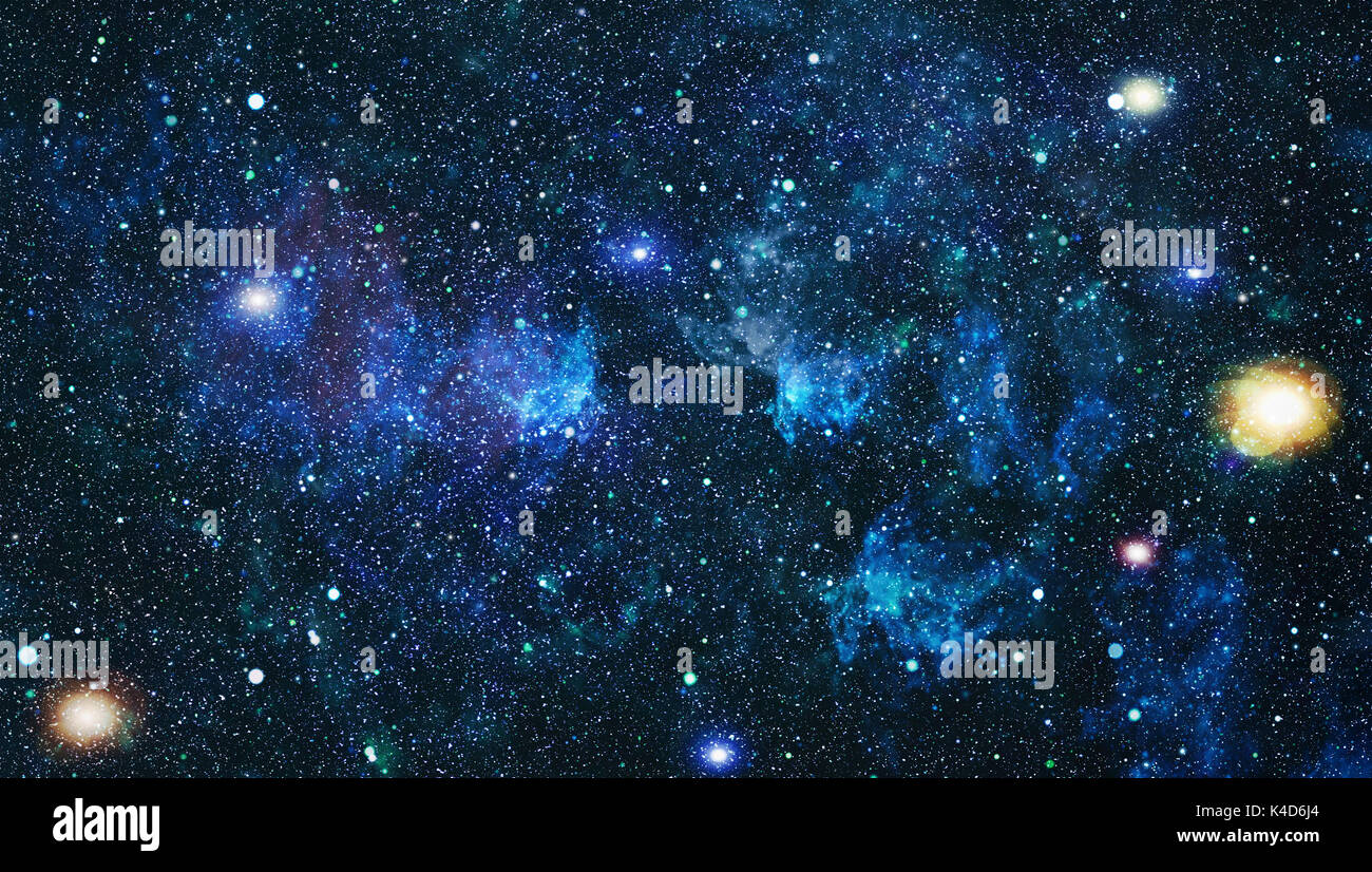 Deep space. High definition star field background . Starry outer space ...