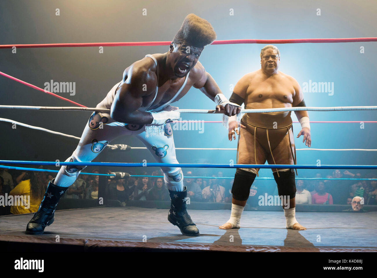 SANDY WEXLER, from left: Terry Crews, Solofa Fatu Jr., 2017. ph: Glen ...