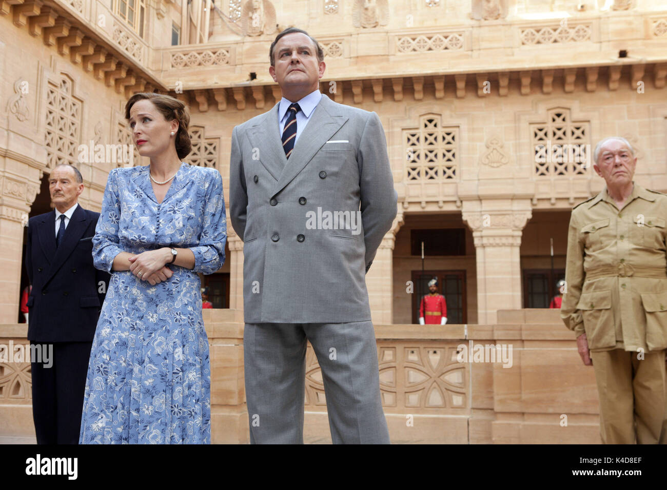 VICEROY'S HOUSE, from left: Gillian Anderson, as Lady Edwina ...
