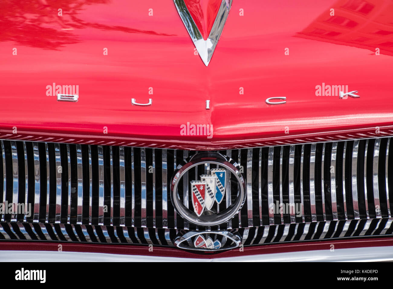 Red Buick electra 1960 convertible Stock Photo - Alamy