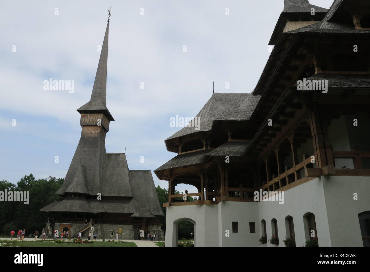 Peri Monastery, world's highest wooden structure, Sapanta, Romania ...