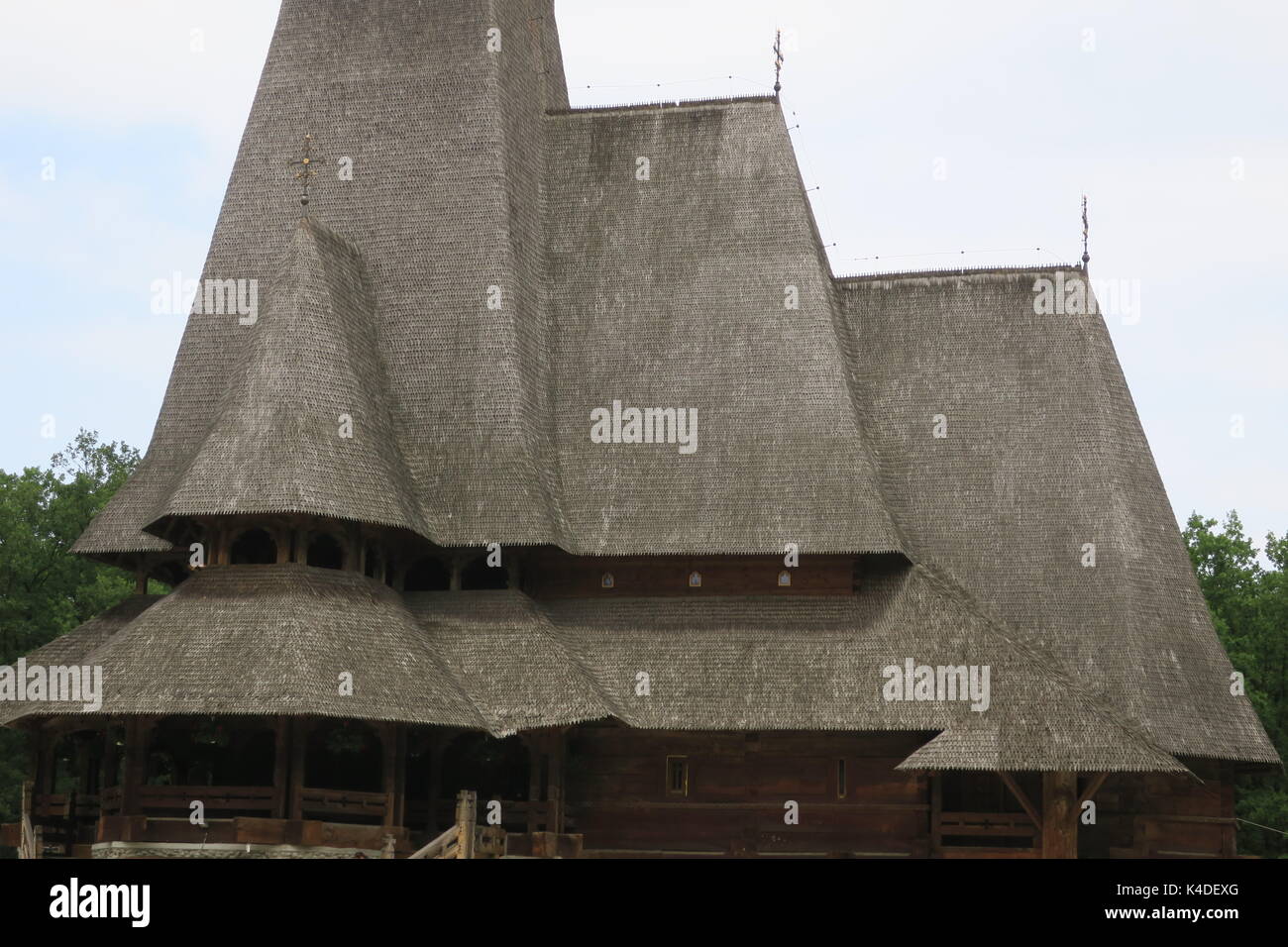 Peri Monastery, world's highest wooden structure, Sapanta, Romania ...