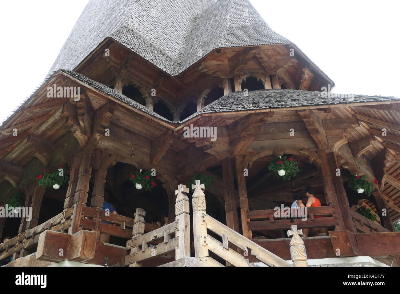 Peri Monastery, world's highest wooden structure, Sapanta, Romania ...