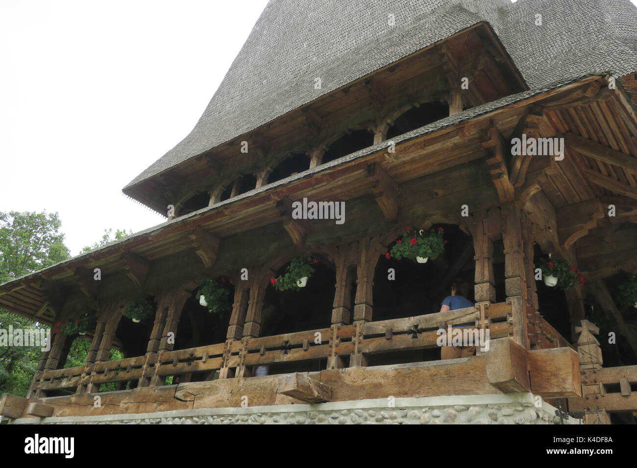 Peri Monastery, world's highest wooden structure, Sapanta, Romania ...