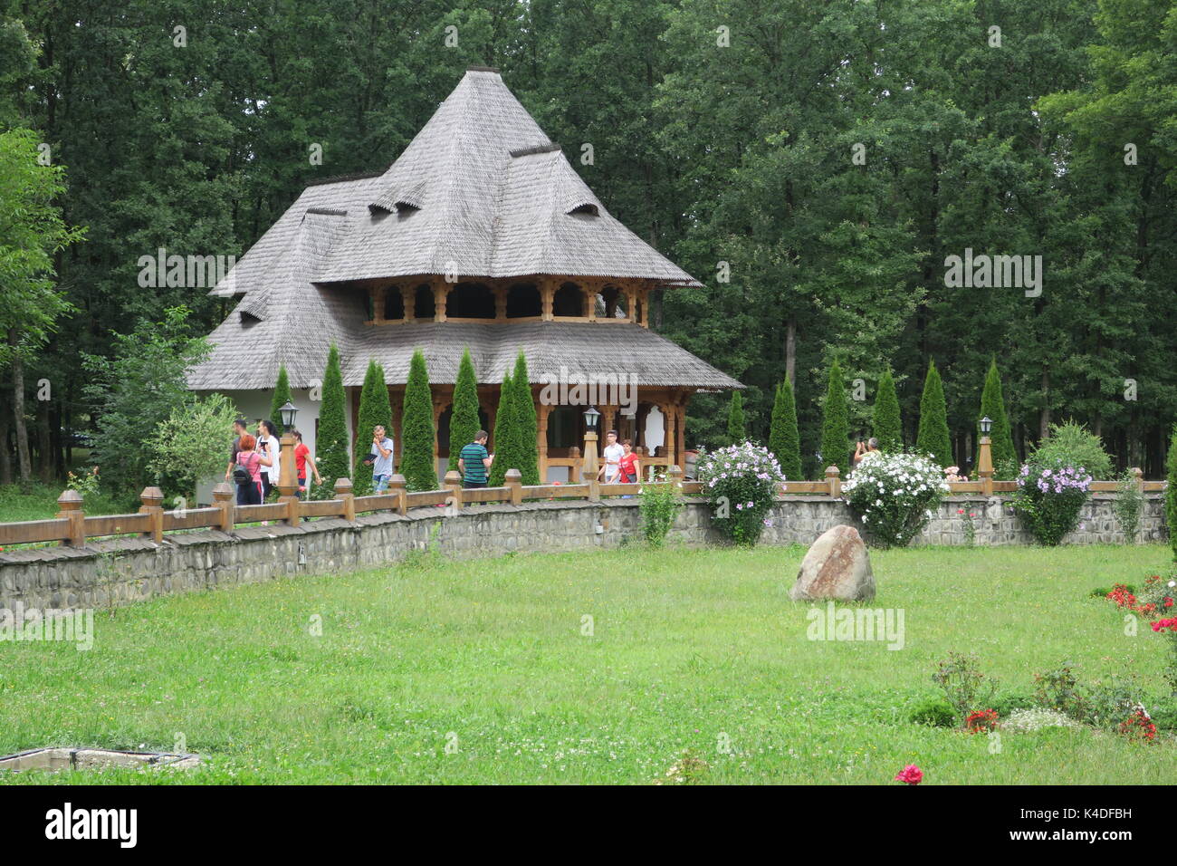 Impressive buildings in surroundings of famous Peri monastery, the ...