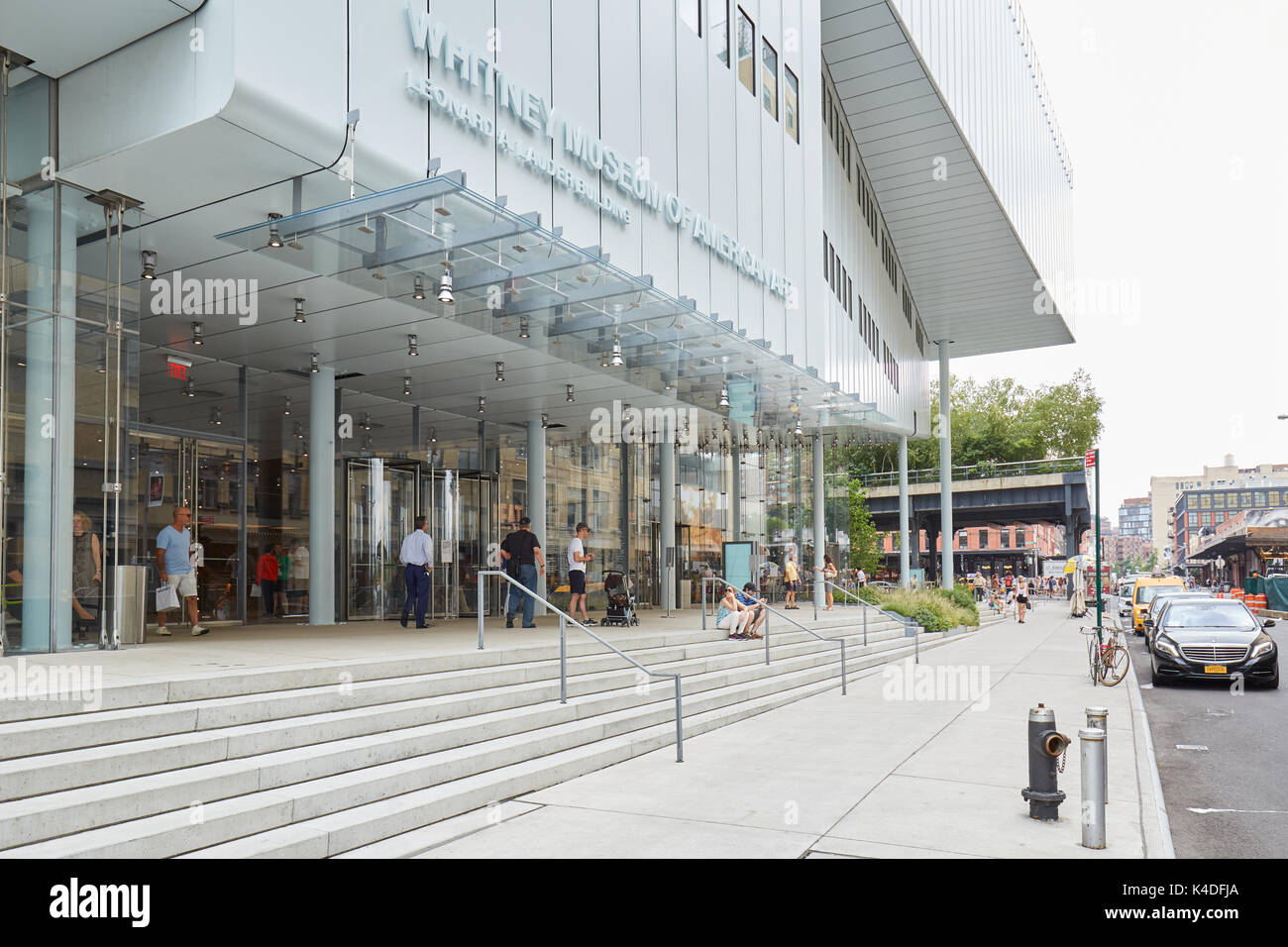 Whitney museum of american art new york hi-res stock photography and ...