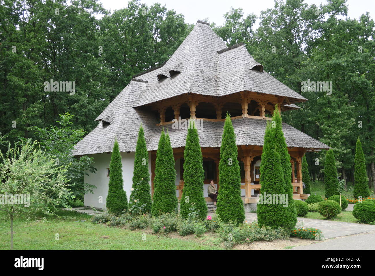 Impressive buildings in surroundings of famous Peri monastery, the ...