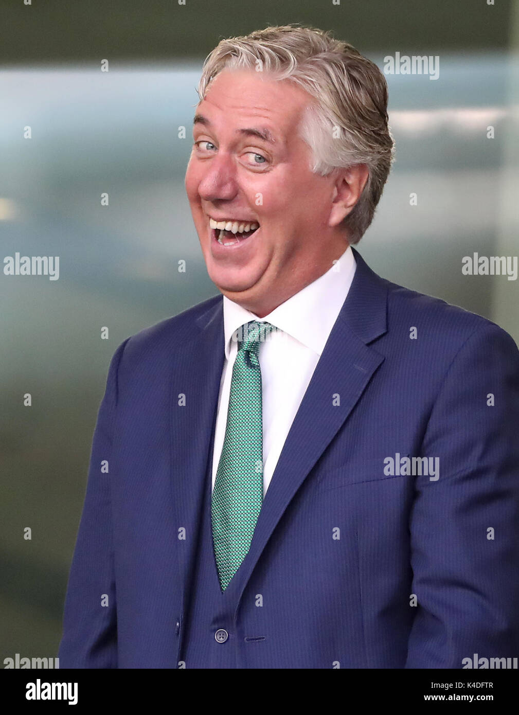 Football Association of Ireland chief executive John Delaney during the ...