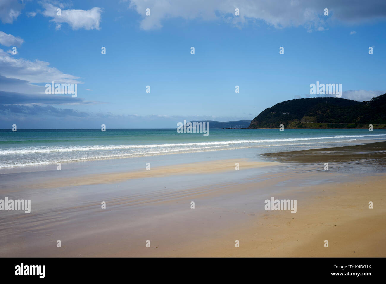 Sand beach in australia Stock Photo - Alamy