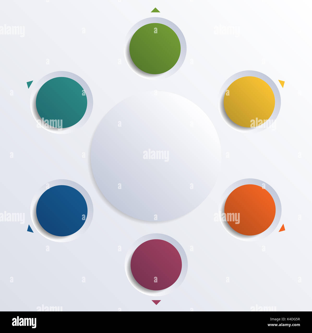 Flat color teamwork icons hi-res stock photography and images - Alamy