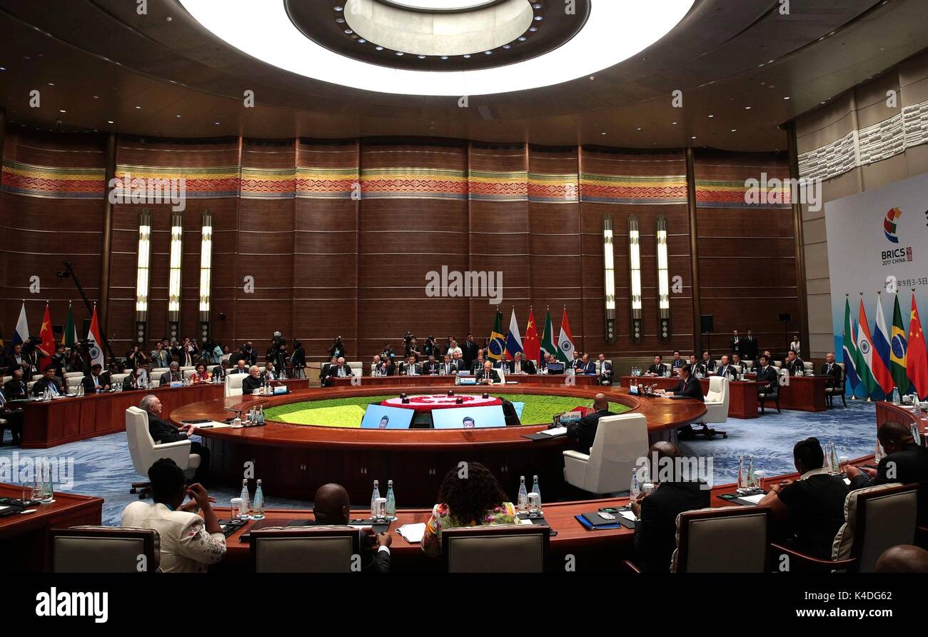 2017 brics summit hi-res stock photography and images - Alamy
