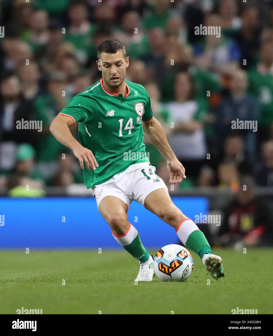 Republic of Ireland's Wes Hoolahan during the 2018 FIFA World Cup ...