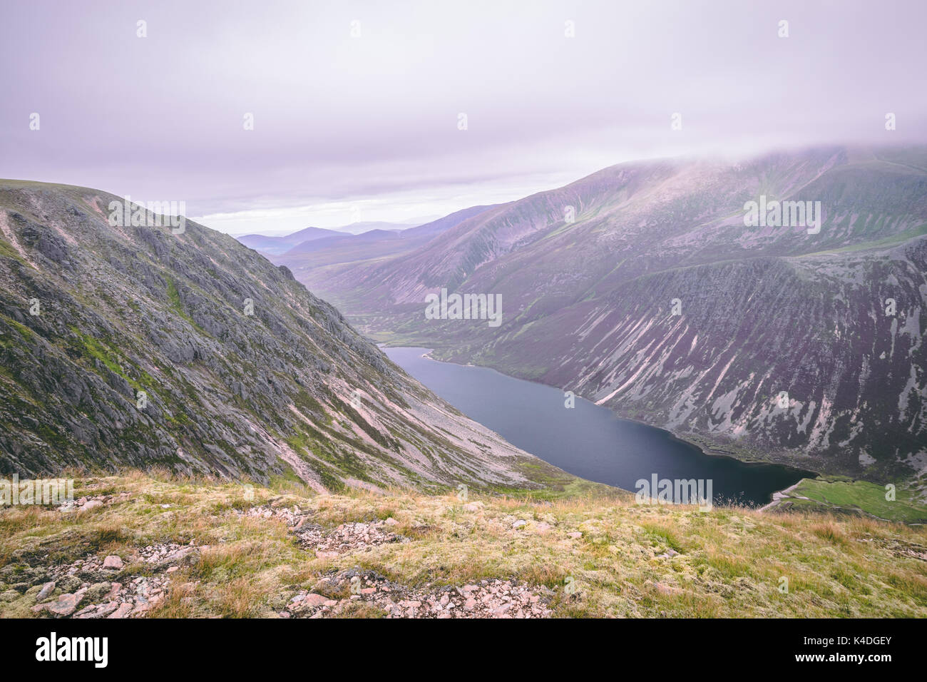 Scottish Highland Loch Stock Photo - Alamy