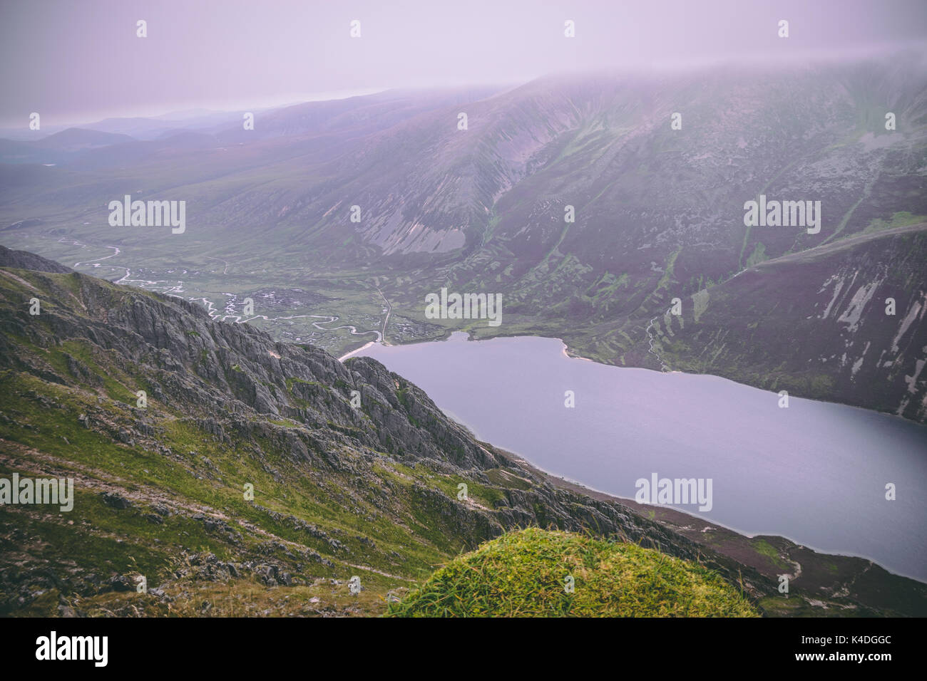 Scottish Highland Loch Stock Photo - Alamy