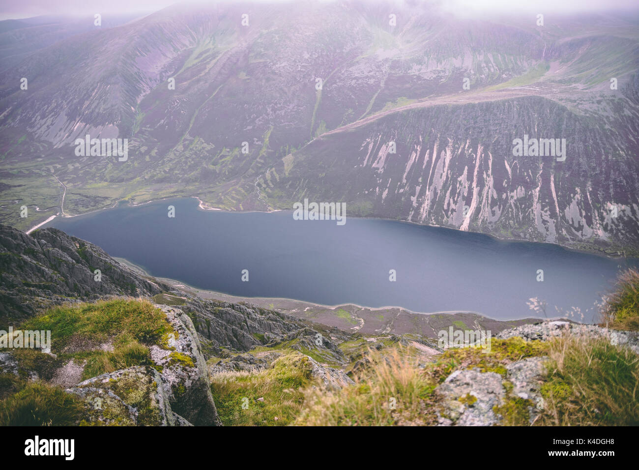 Scottish Highland Loch Stock Photo - Alamy