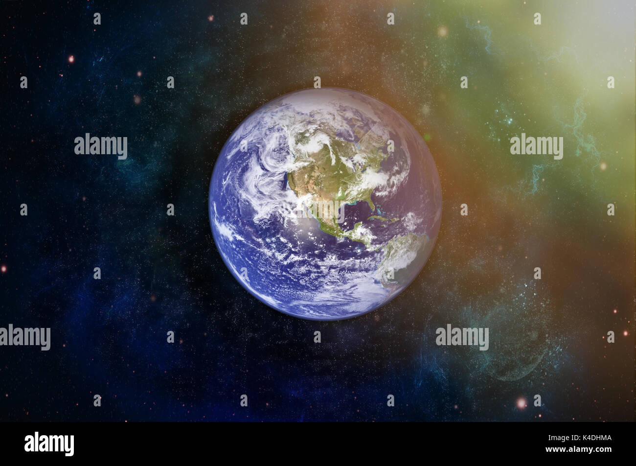 Sunrise from space hi-res stock photography and images - Alamy