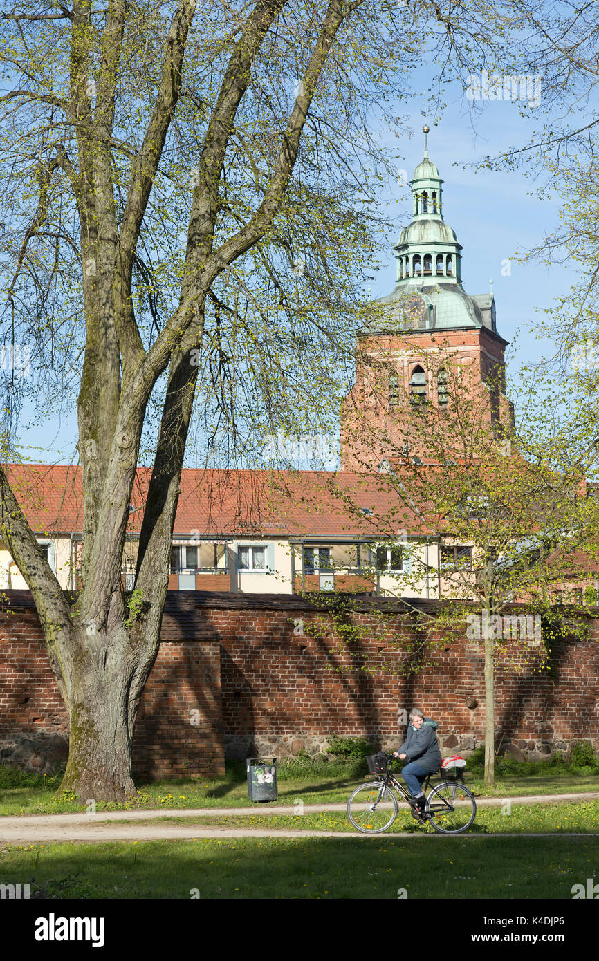 church of St. Mary, Wittstock/Dosse, Brandenburg, Germany Stock Photo ...