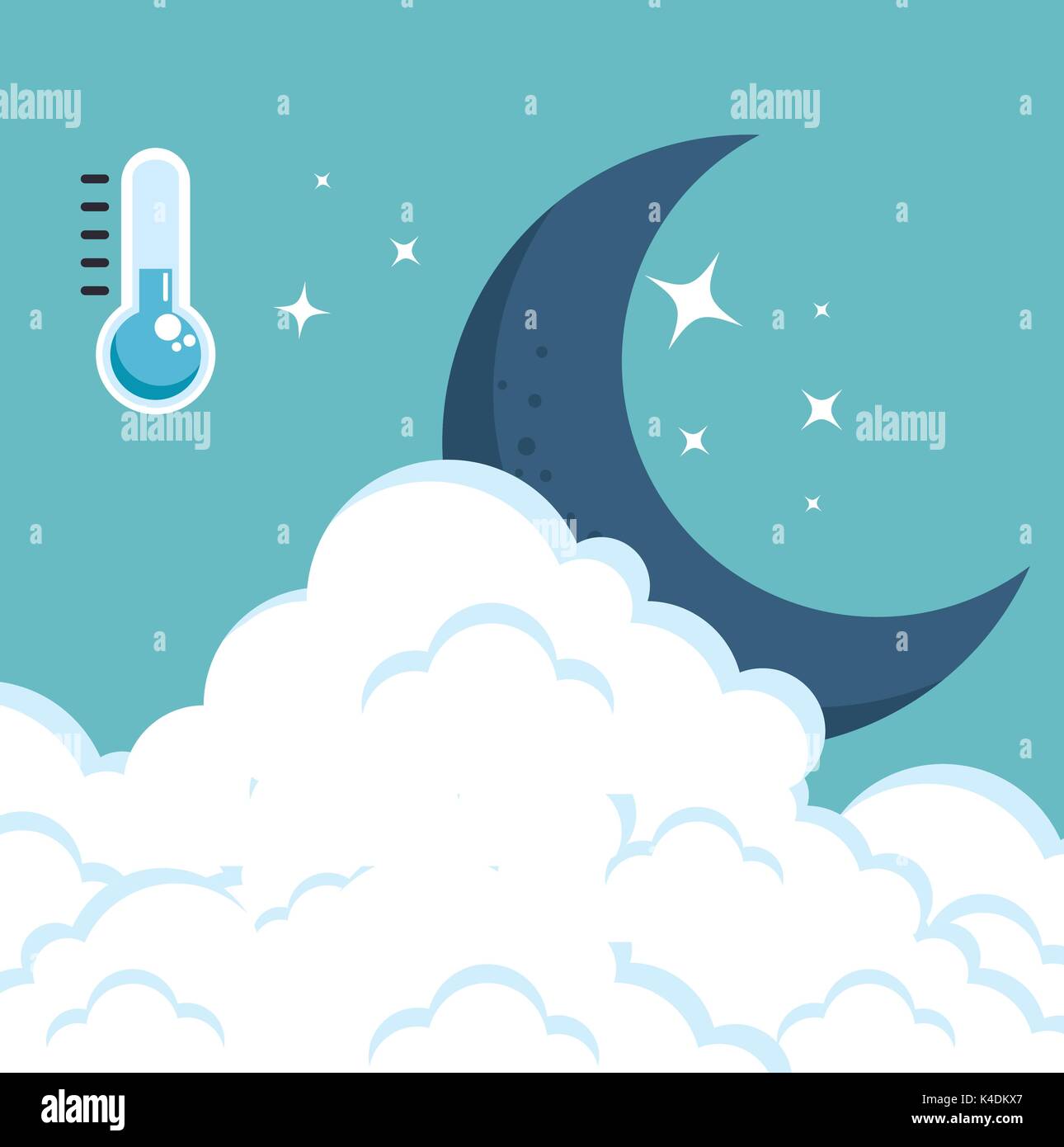 winter weather forecast concept Stock Vector Image & Art - Alamy