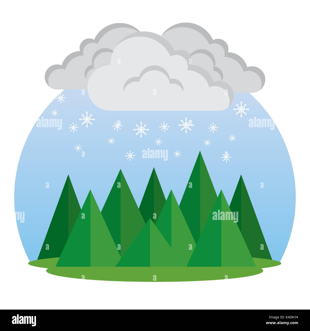 winter weather forecast concept Stock Vector Image & Art - Alamy