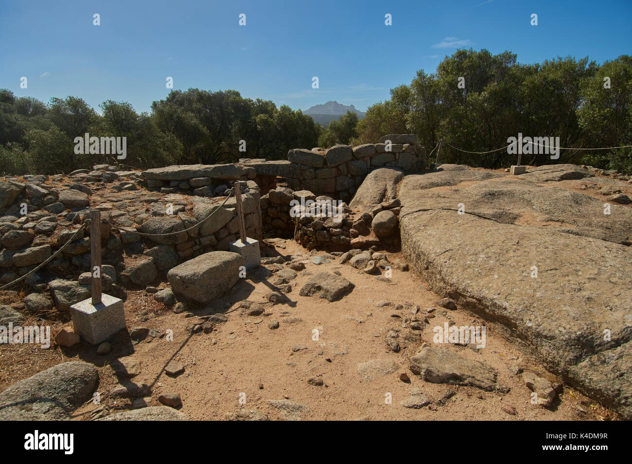 The megalithic Nuraghe di Albucciu, a stone age structure near ...