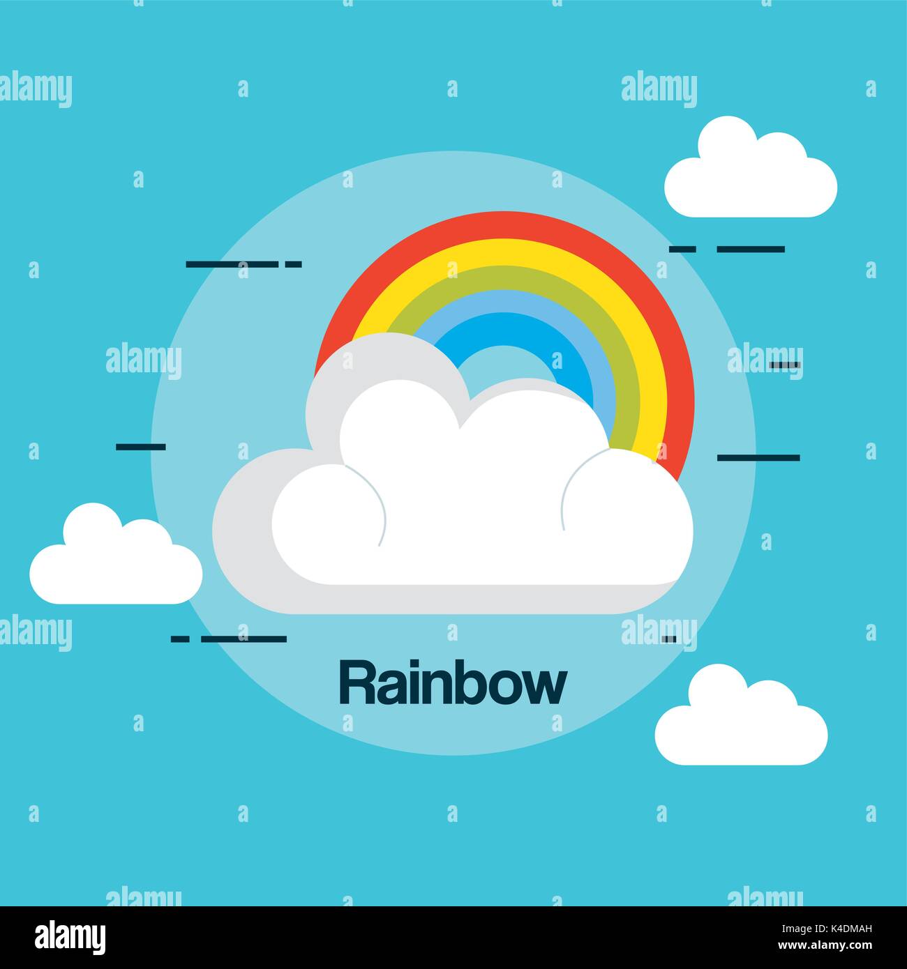 state of the rainbow weather Stock Vector Image & Art - Alamy