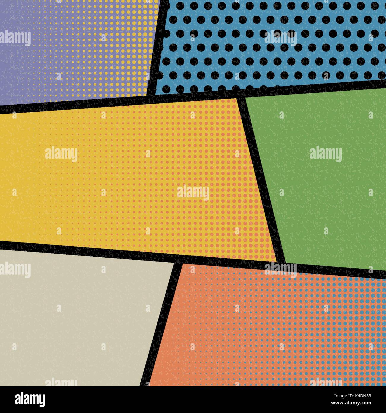 Retro comic strip hi-res stock photography and images - Alamy