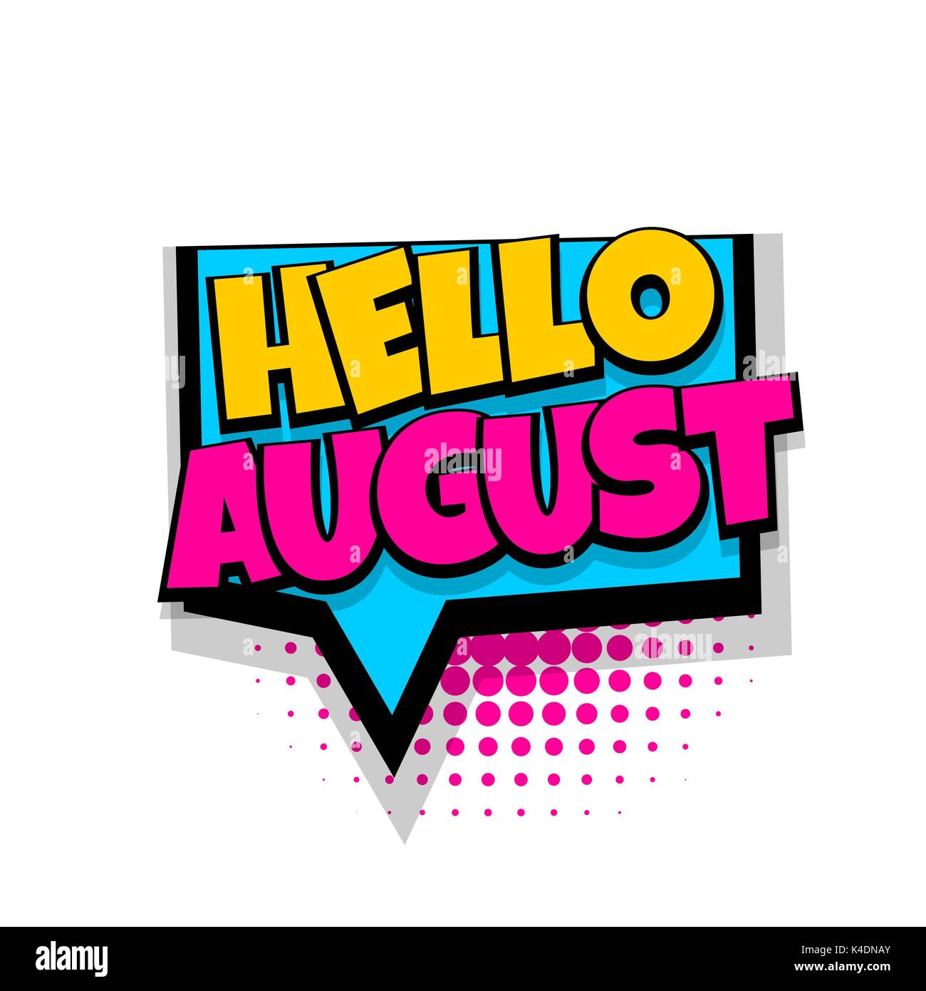 August Month Clip Art