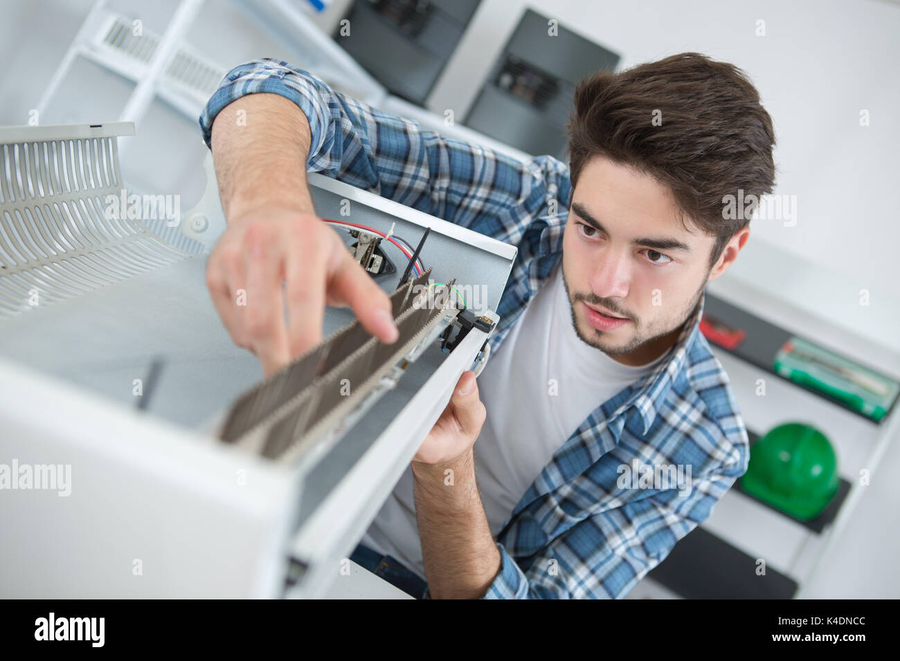 Air conditioner testing equipment hi-res stock photography and images ...