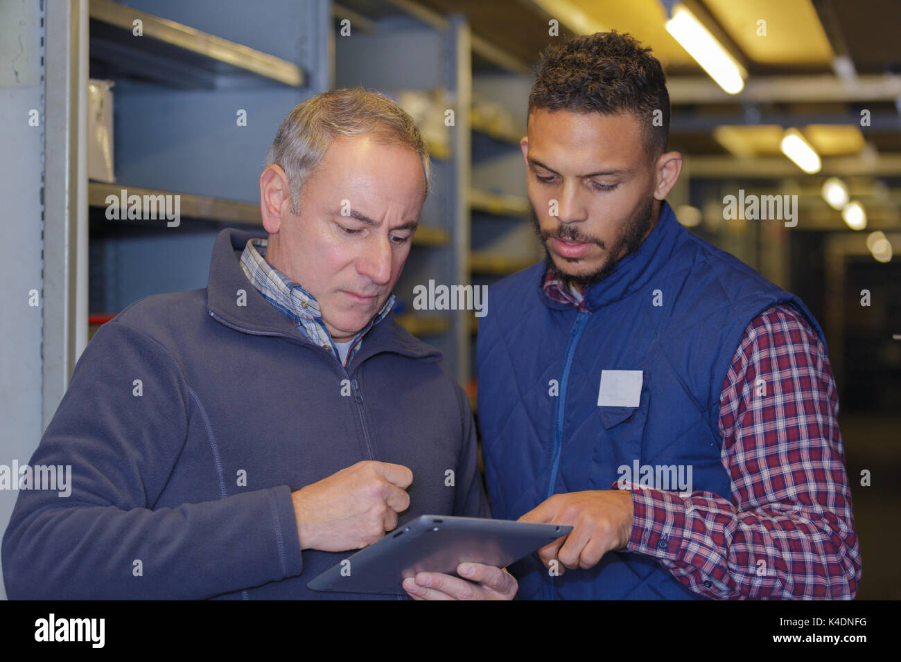 digital marketing coordinator and his worker Stock Photo - Alamy