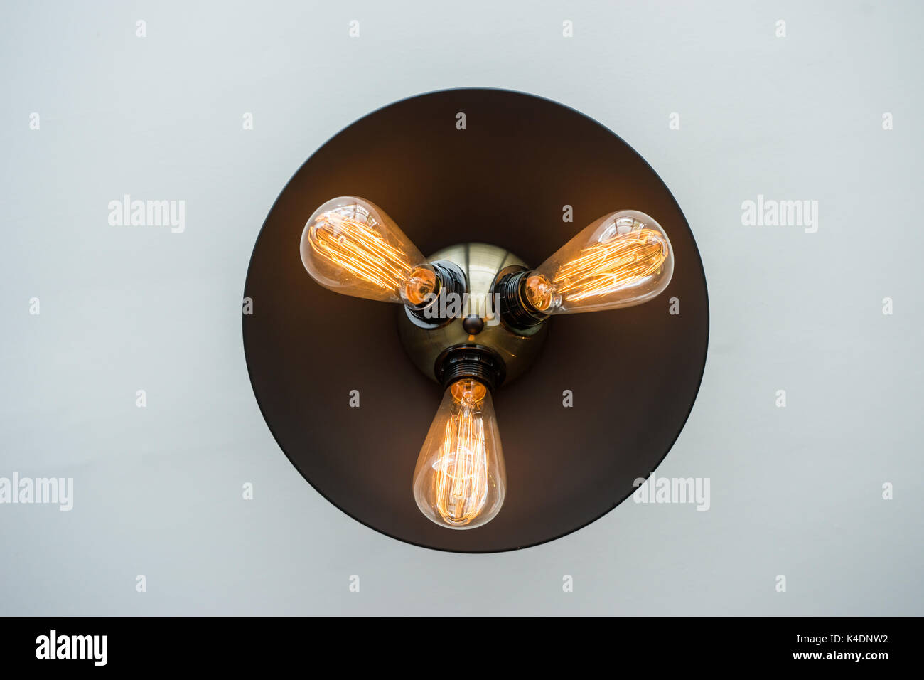 Ceiling vintage lamp to decorate room Stock Photo - Alamy