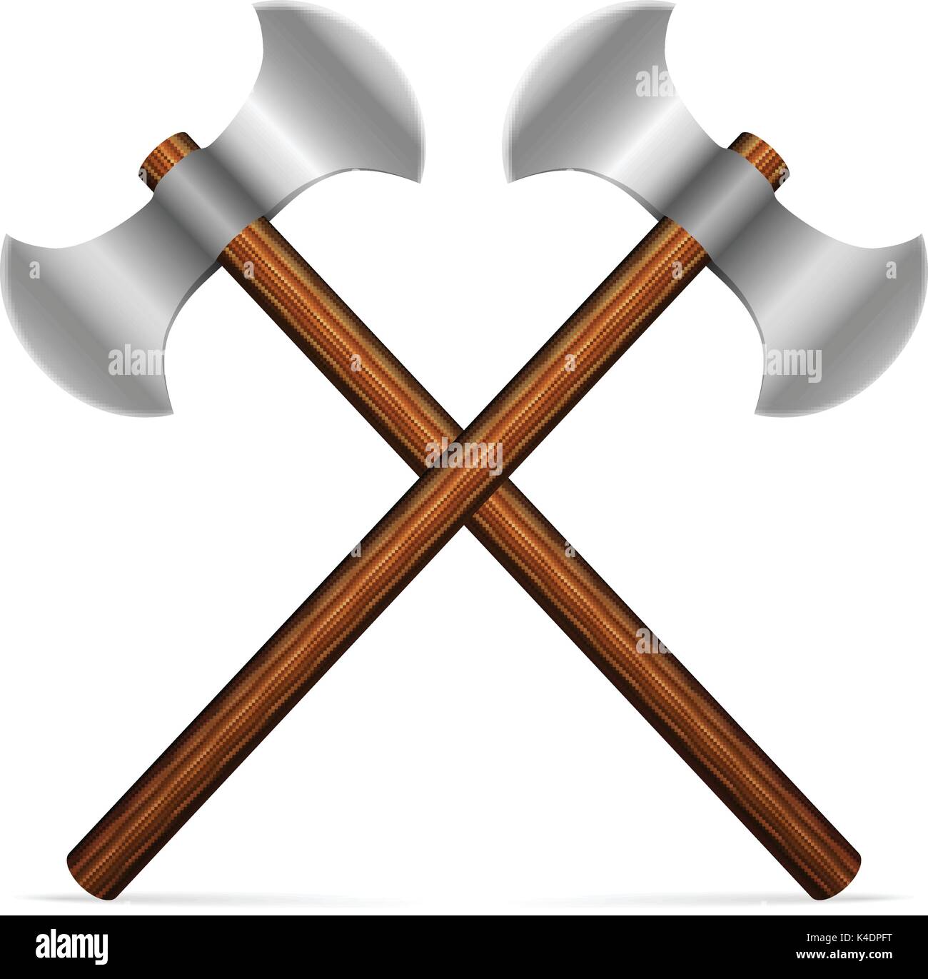 Axes on a white background. Vector illustration Stock Vector Image ...
