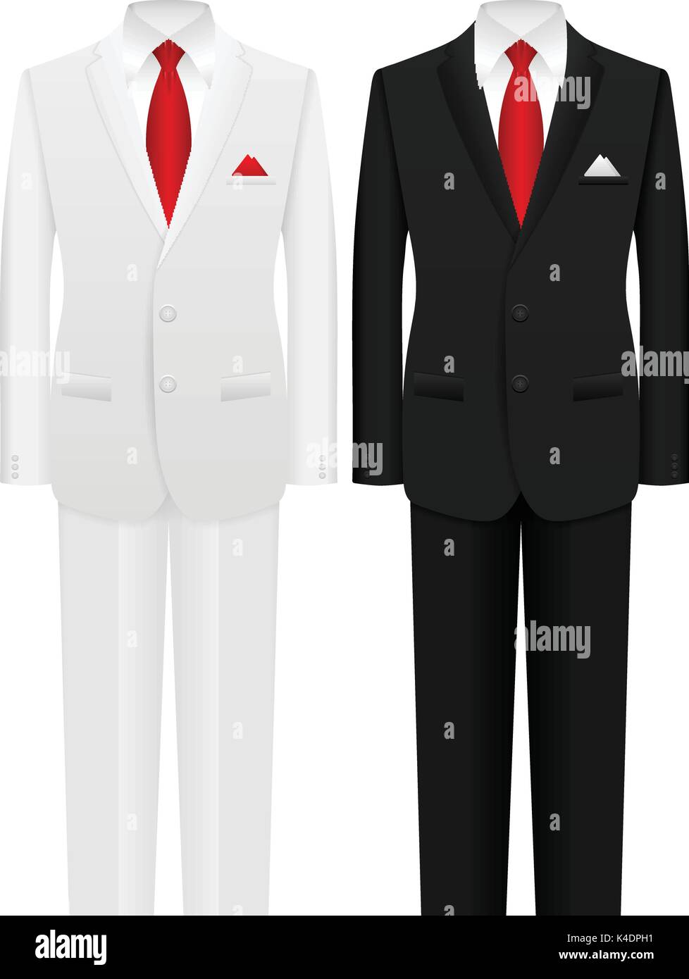 Men formal suit on a white background Stock Vector Image & Art - Alamy