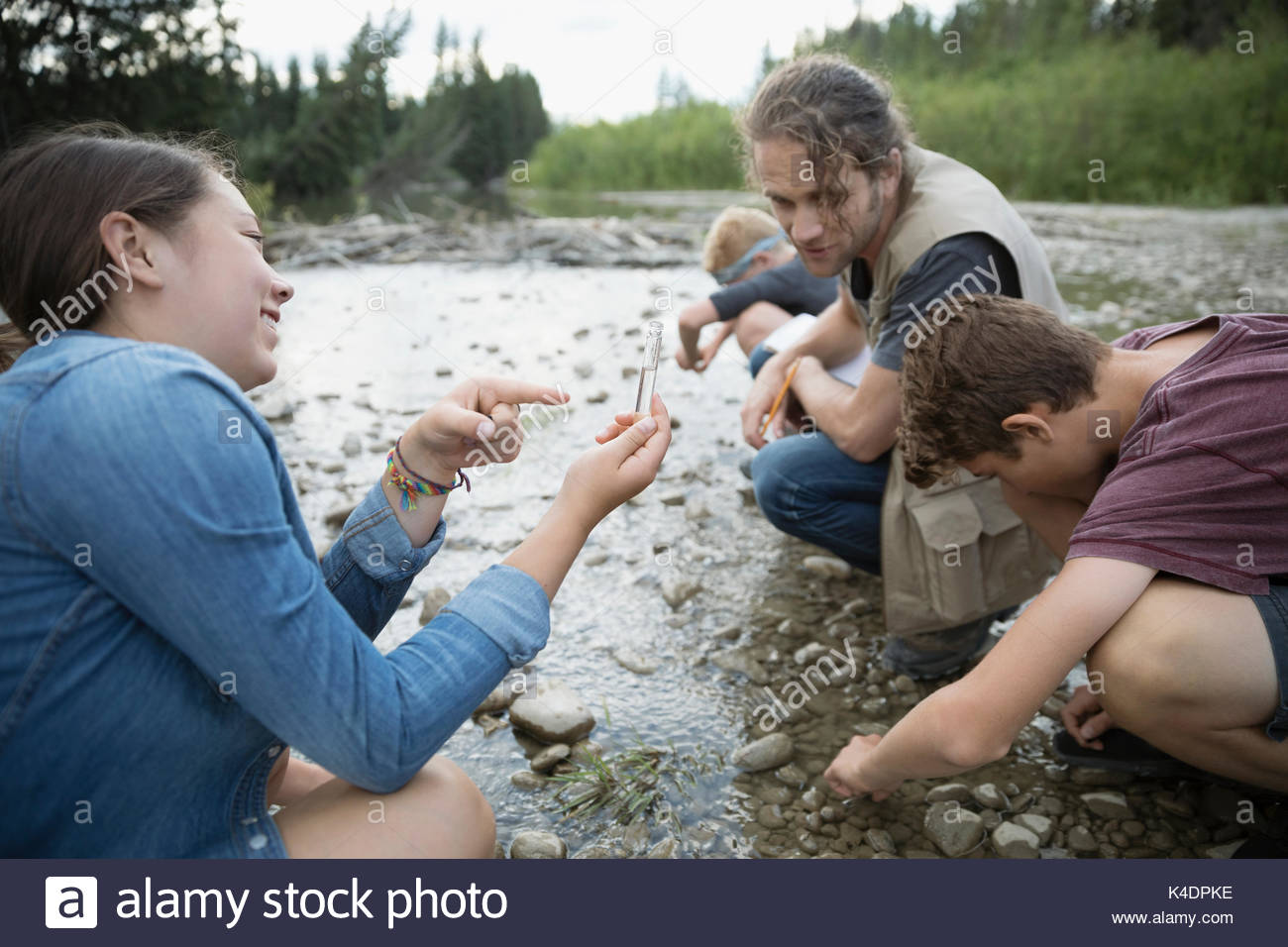 Man collecting water sample hi-res stock photography and images - Alamy