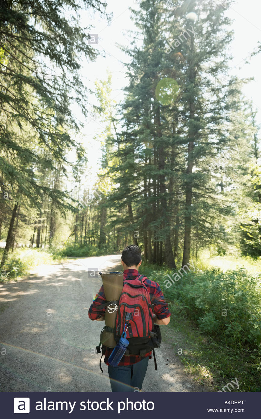 Teenager boy backpack hi-res stock photography and images - Alamy