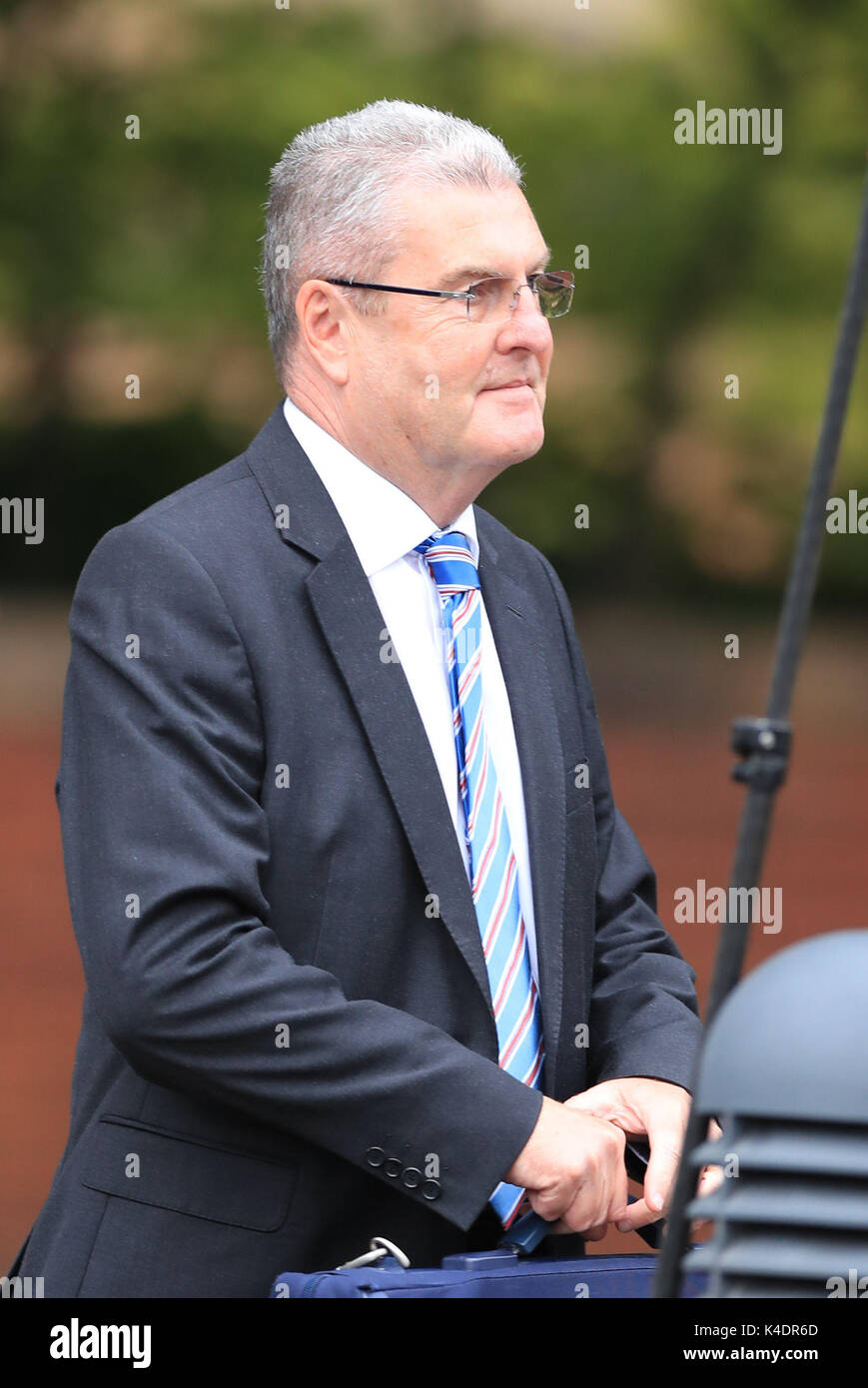 Former Sheffield Wednesday club secretary Graham Mackrell arrives at ...