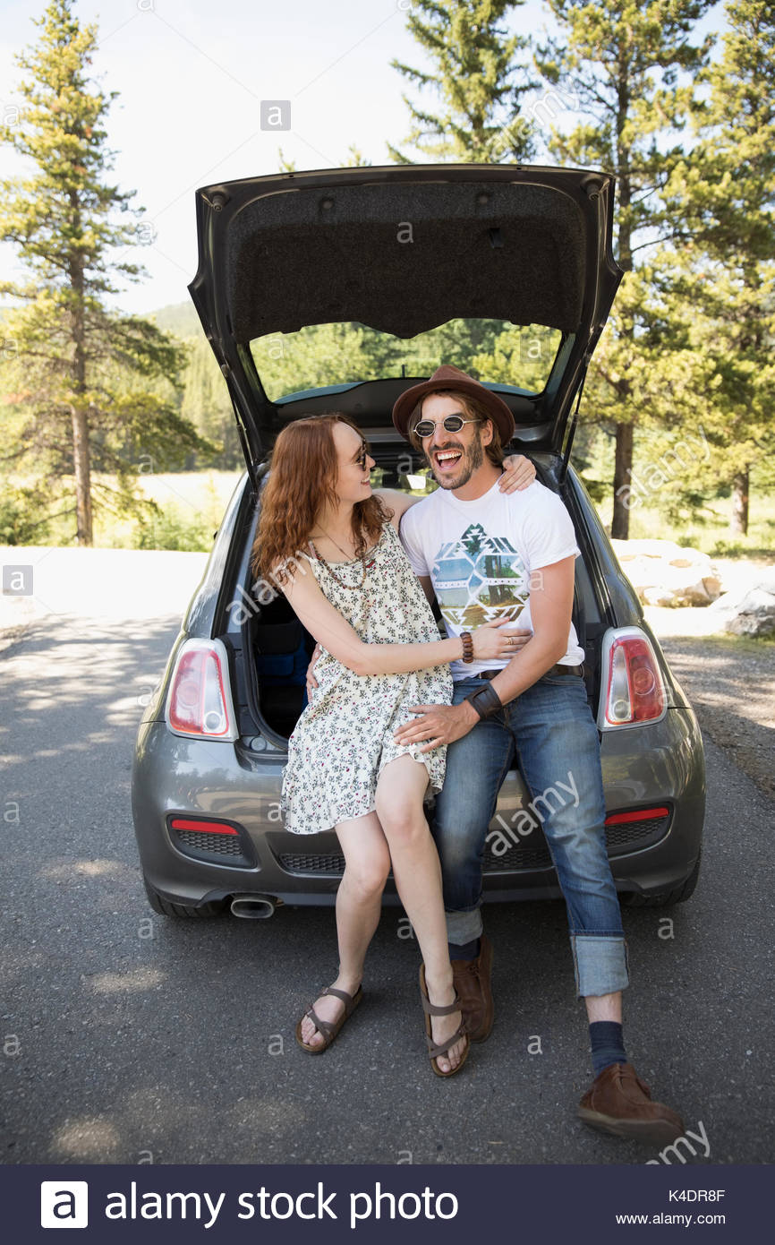 (man or male) (hug or hugging) car hi-res stock photography and images ...