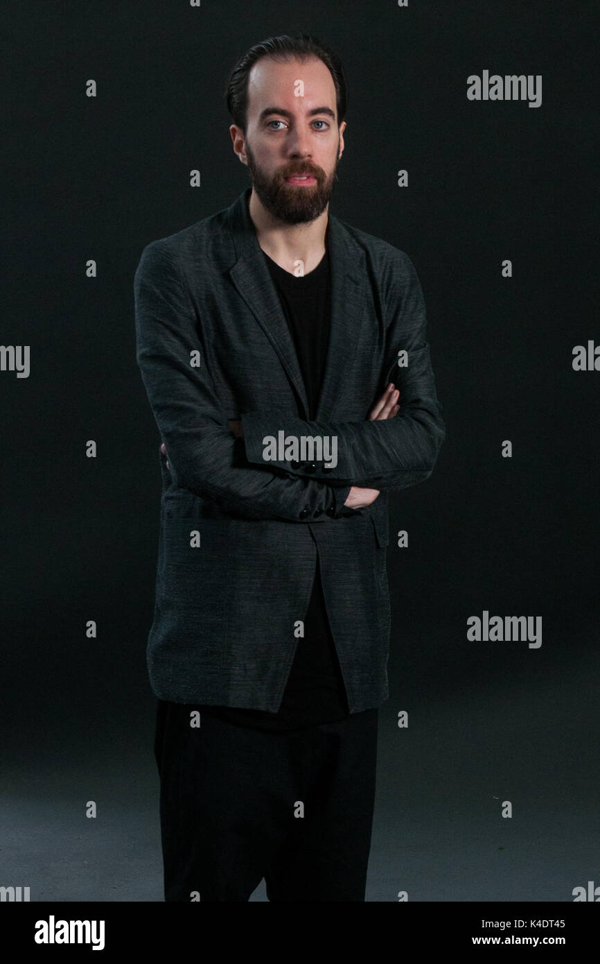 British novelist and journalist Ned Beauman attends a photocall during ...