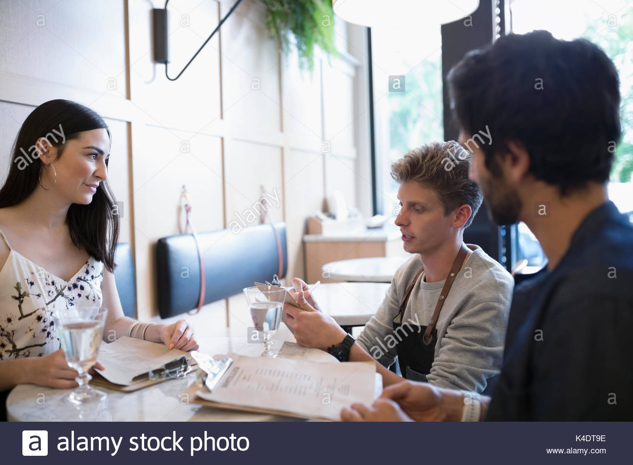 Menu café ordering hi-res stock photography and images - Alamy