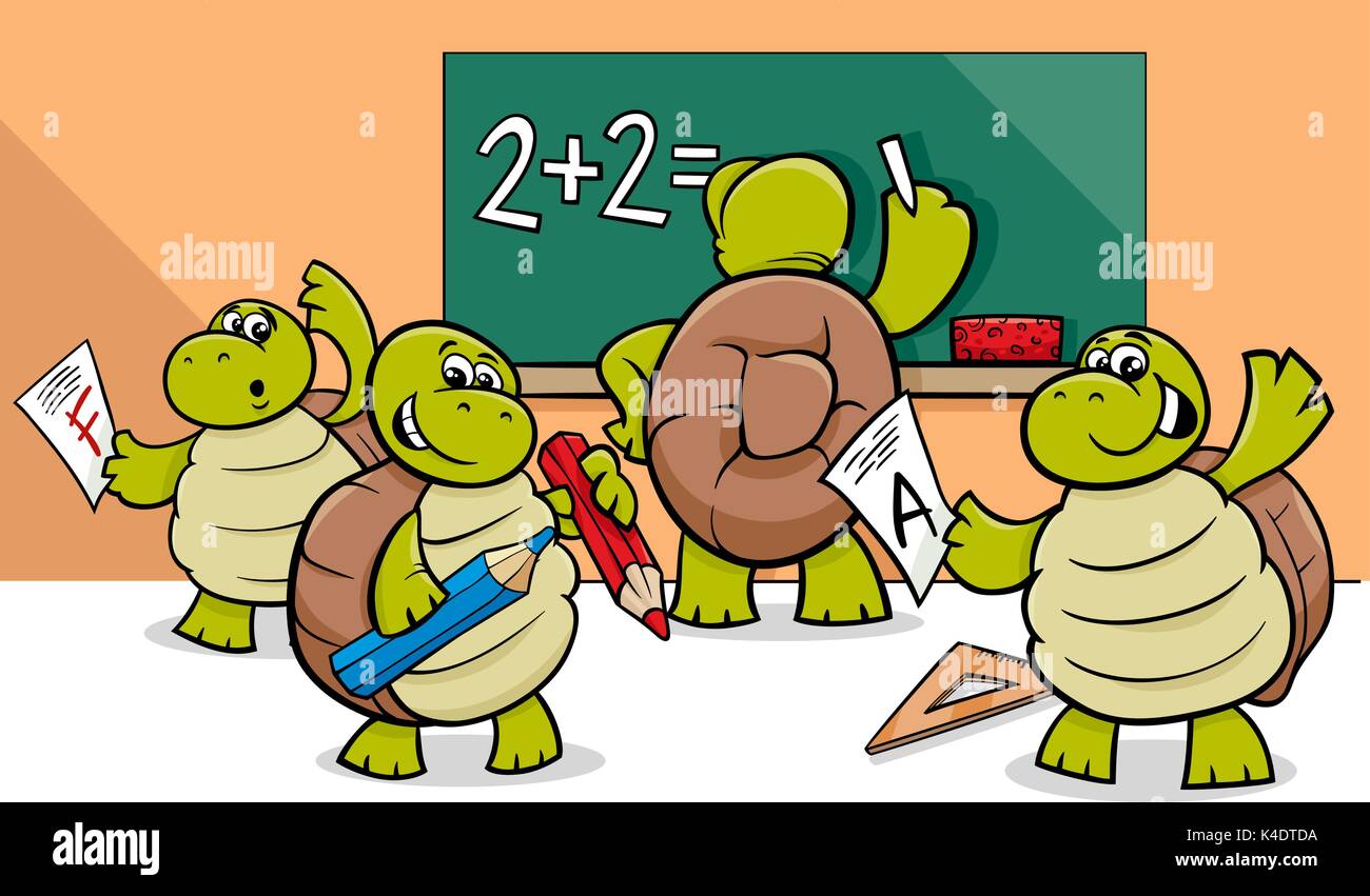 Classroom child crayon Stock Vector Images - Alamy