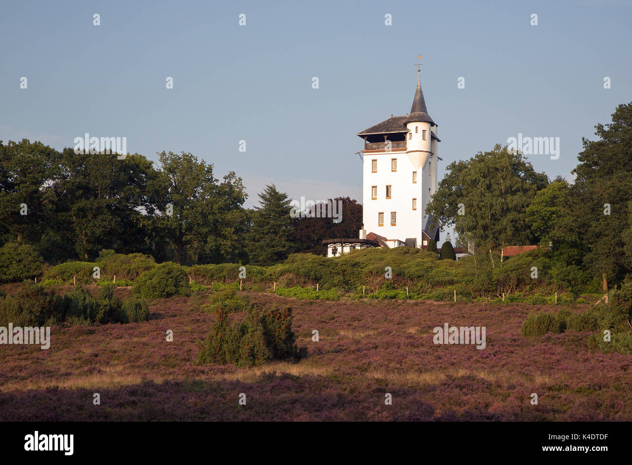 Estate De Sprengenberg with Palthe tower, Sallandse Heuvelrug NP ...