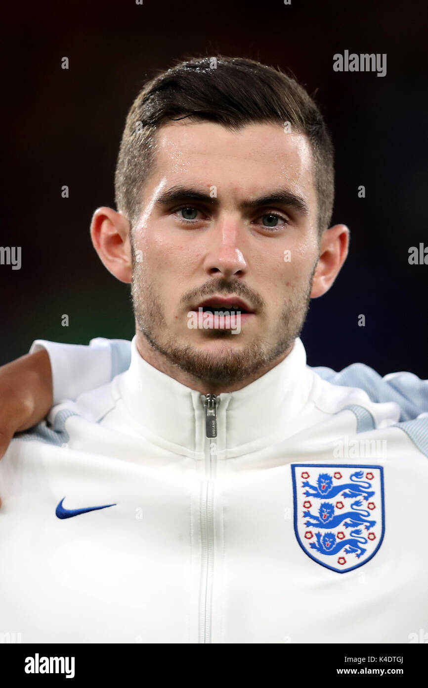 England's Lewis Cook during the 2019 UEFA Euro U21 Qualifying, Group 4 ...