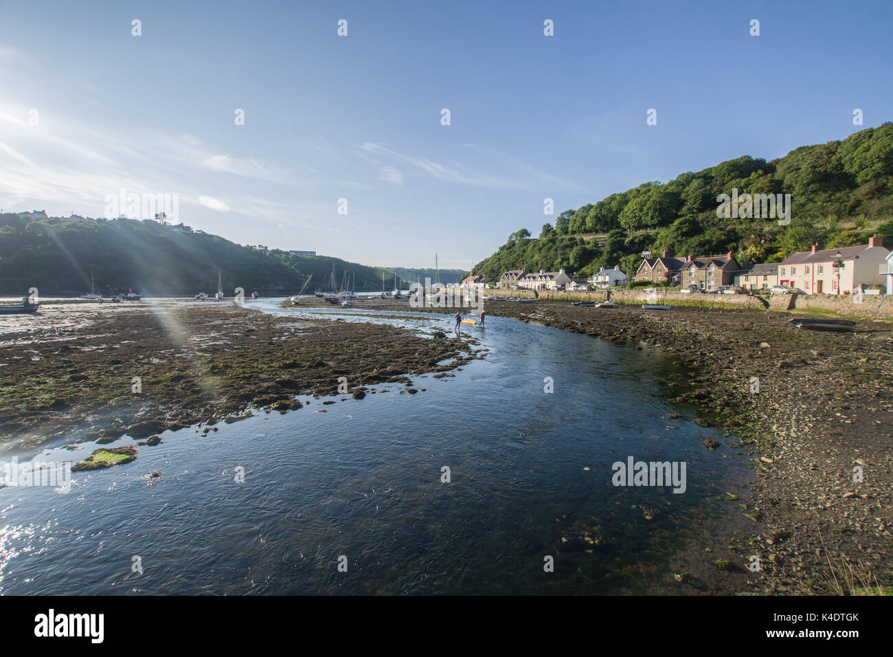 Fishguard bay, Wales Stock Photo - Alamy
