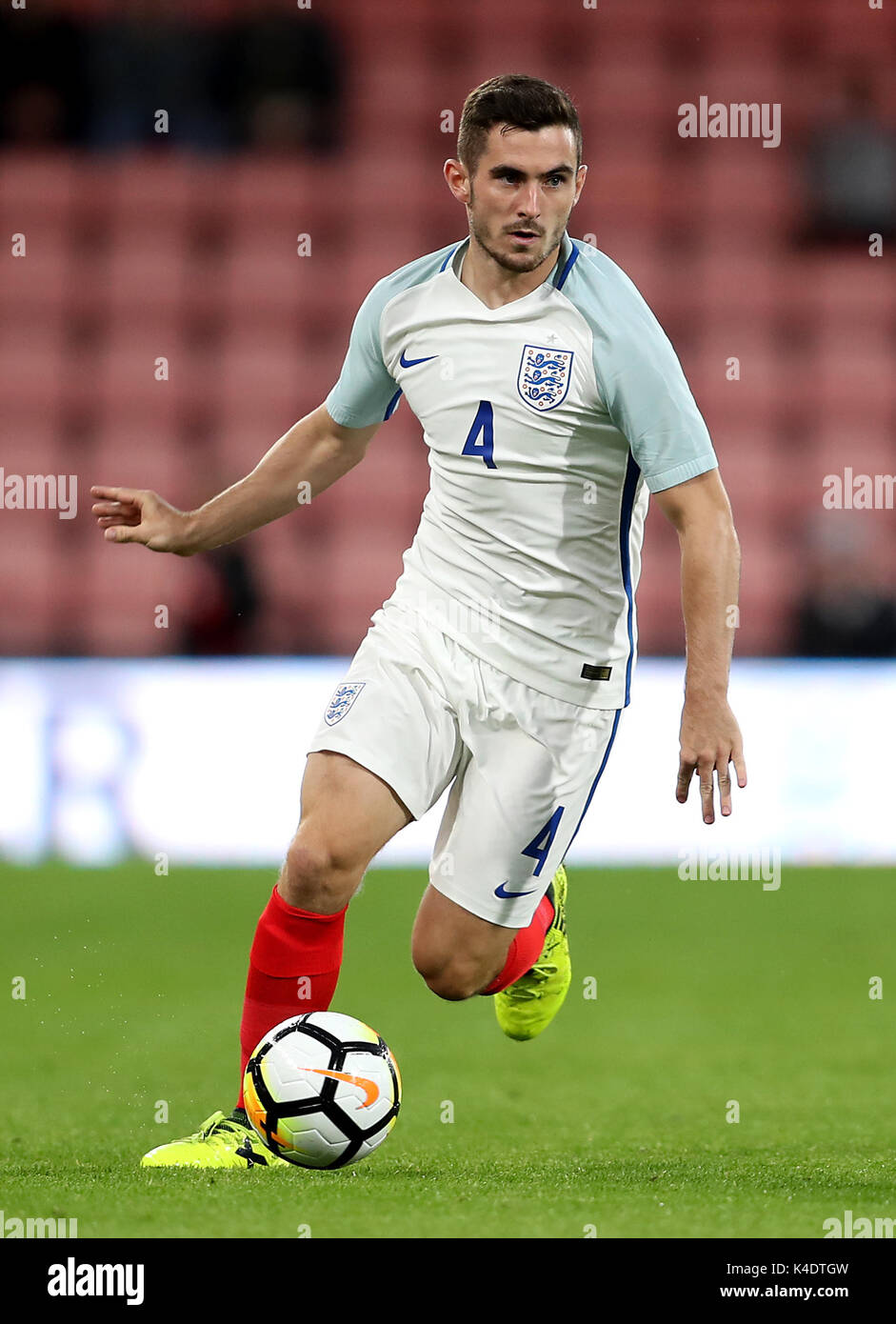 England's Lewis Cook during the 2019 UEFA Euro U21 Qualifying, Group 4 ...