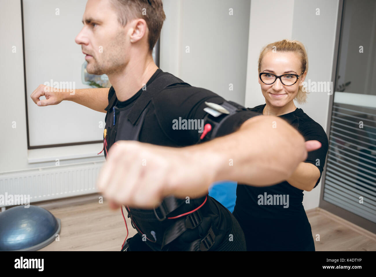 Beautiful female coach training hi-res stock photography and images - Alamy