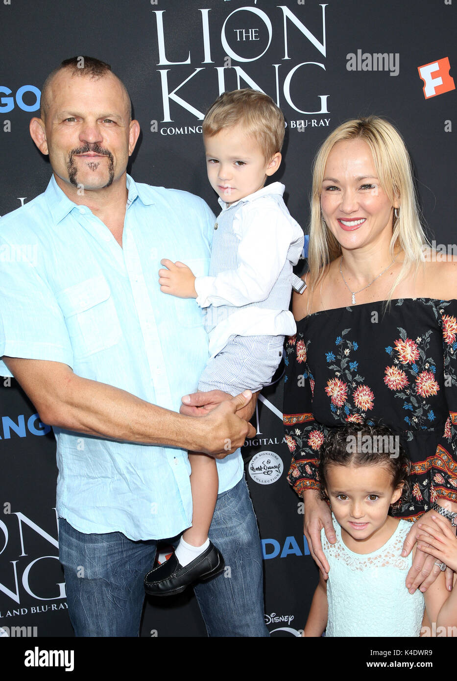 'The Lion King' Sing-Along Screening Featuring: Chuck Liddell, Heidi ...