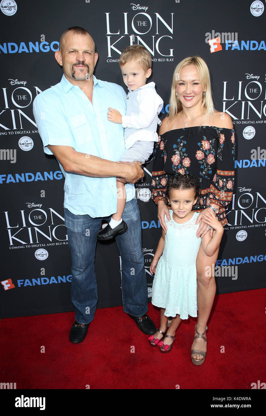 'The Lion King' Sing-Along Screening Featuring: Chuck Liddell, Heidi ...