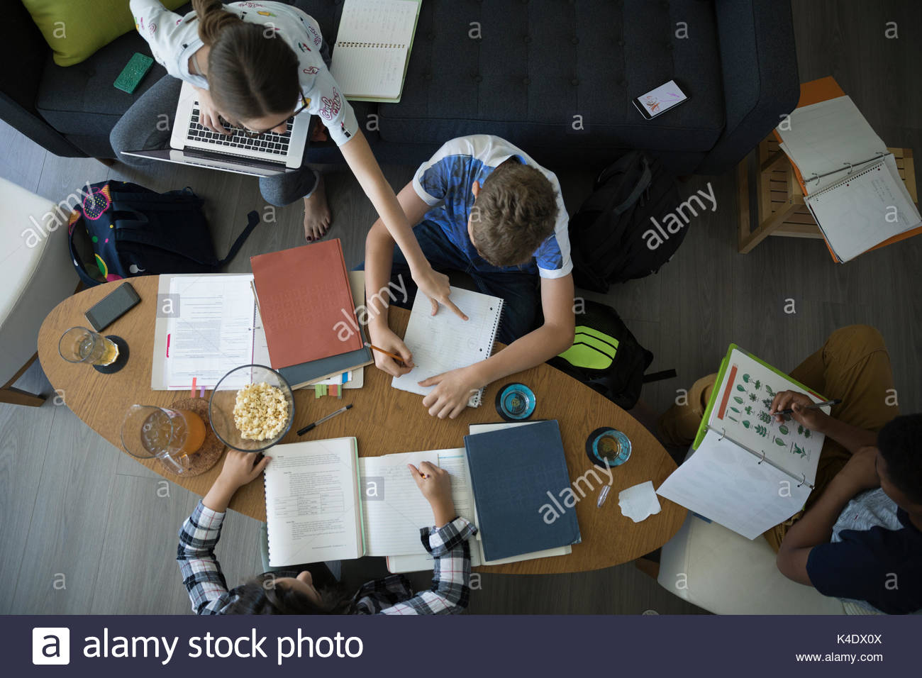 Teenager room view hi-res stock photography and images - Alamy