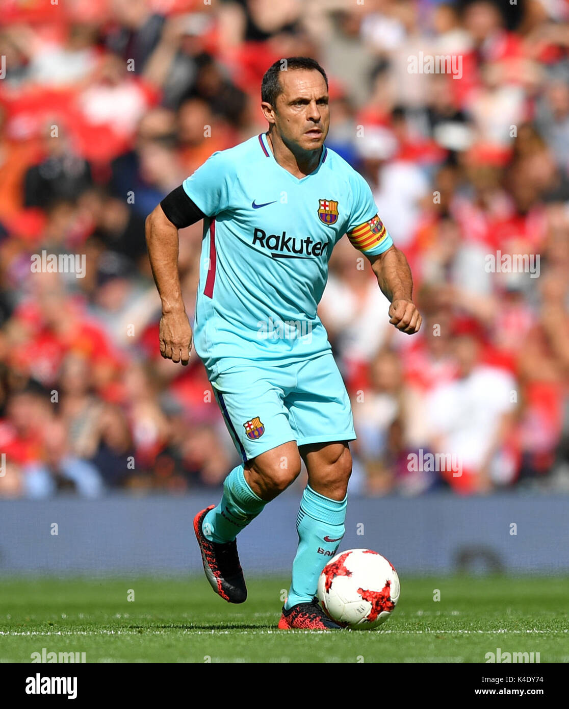 Sergio, Barcelona Legends Stock Photo - Alamy