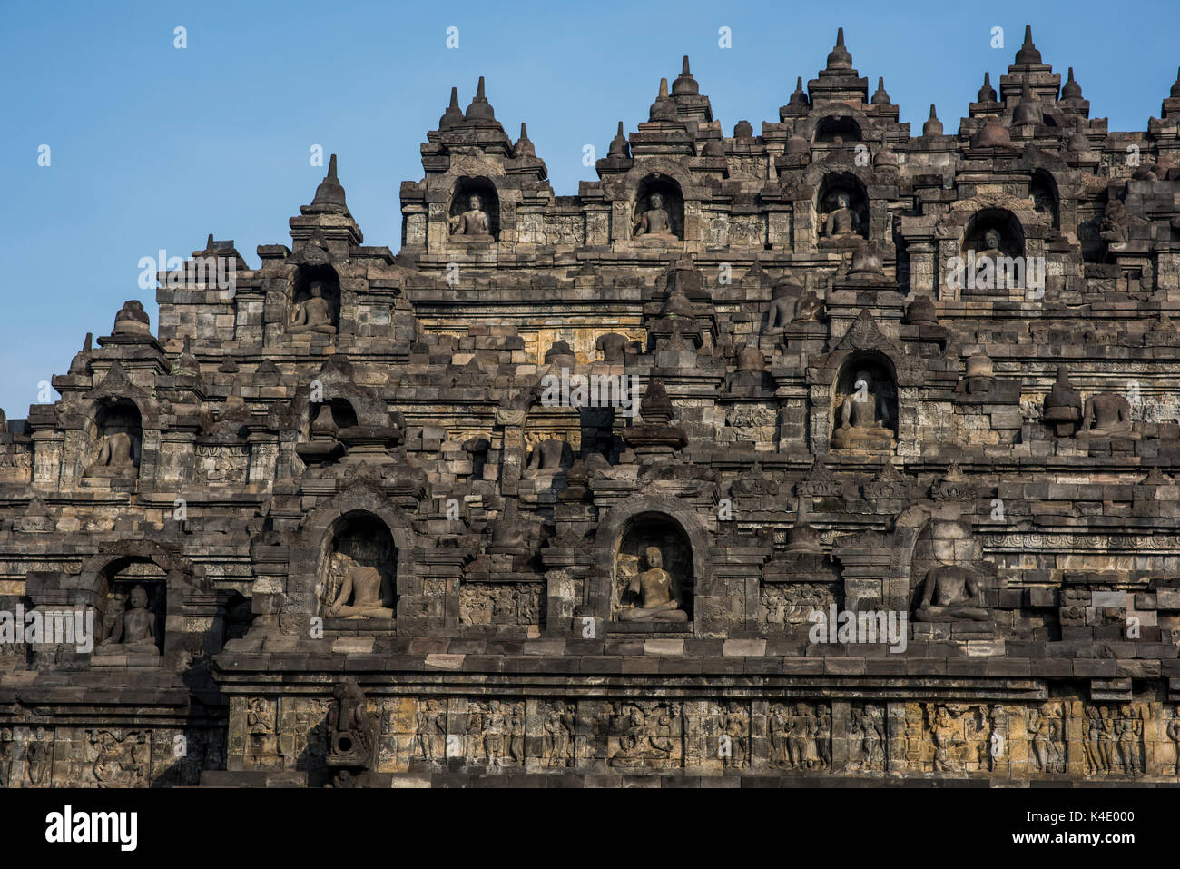 Borobudor temple in Java, Indonesia Stock Photo - Alamy