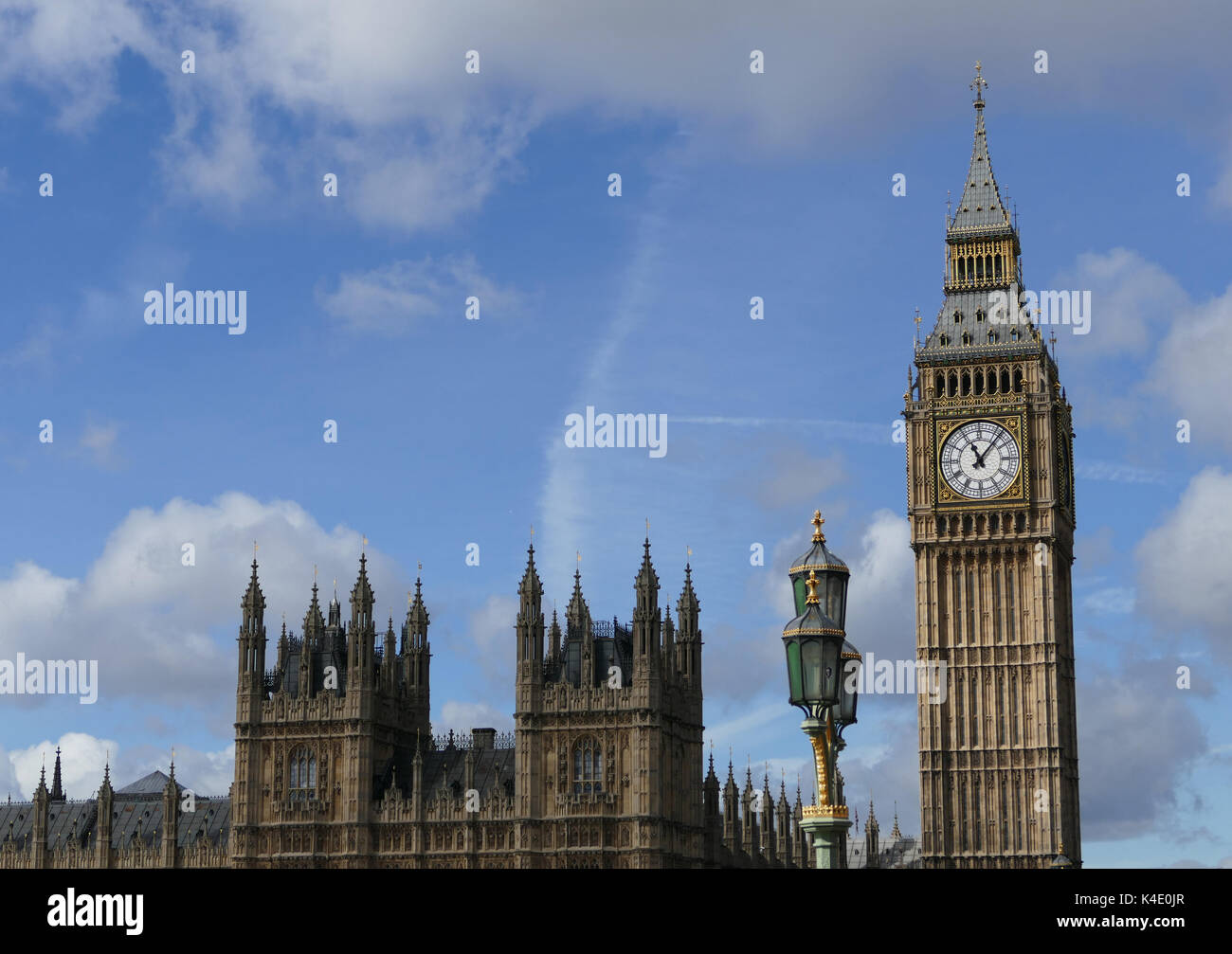 Big Ben, Clocktower, And Houses Of Parliament, Landmark Of London ...